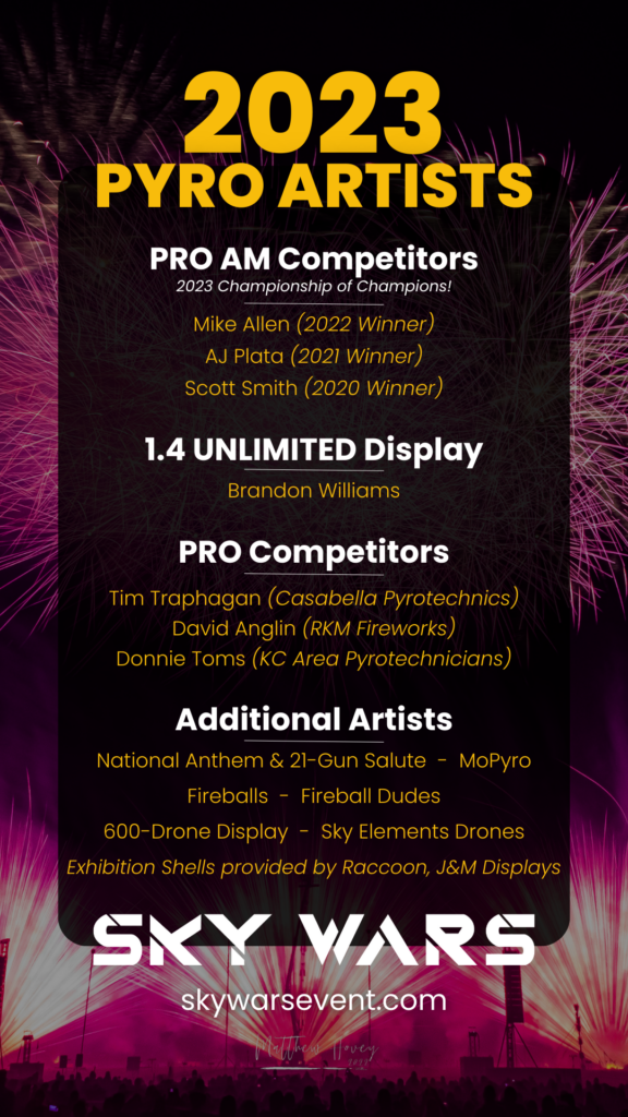 2023 – Meet The Artists - SKY WARS